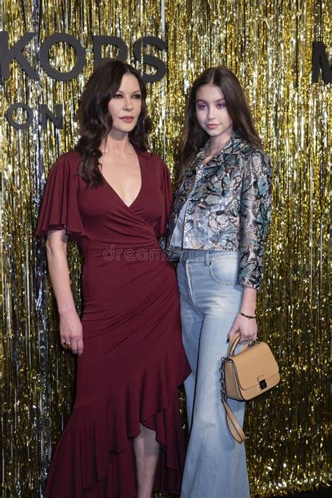 Catherine Zeta Jones Carys Zeta Douglas Editorial Photo Image Of