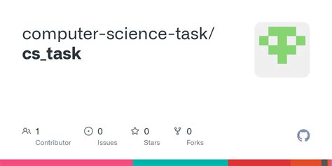 Github Computer Science Taskcstask