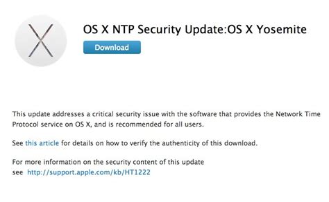 Apple Releases Critical Security Update For OS X Softpedia