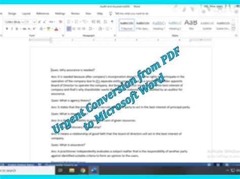 PDF Conversion Into Microsoft Excel Microsoft Word Or Google Spreadsheet Upwork