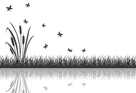 Marsh Grass Vector Art Icons And Graphics For Free Download