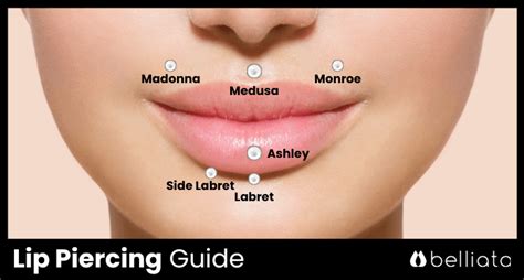 Lip Piercings Chart Lip Piercing Your Guide To Choosing The Perfect