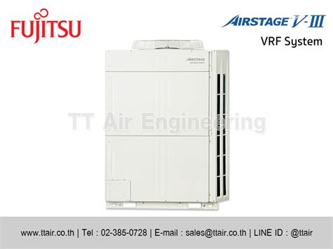 แอร์ Fujitsu Vrf V Iii Series แอร์โรงงาน Tt Air Engineering