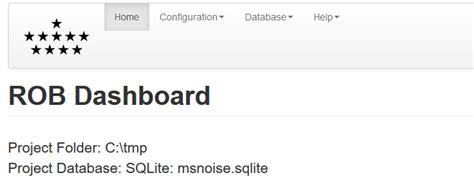 msnoise admin web interface — msnoise a python package for