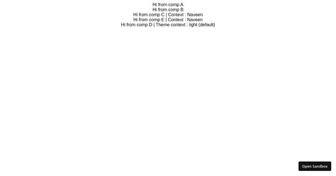 Context Codesandbox