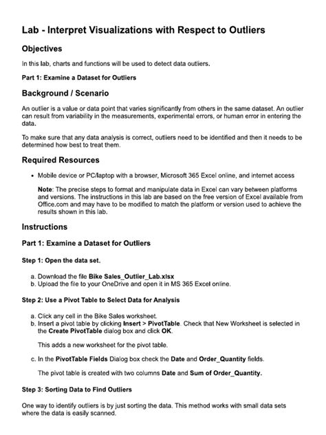Lab Interpret Visualizations With Respect To Outliers Pdf