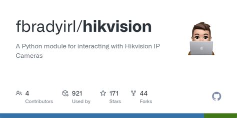 Github Fbradyirl Hikvision A Python Module For Interacting With Hikvision Ip Cameras