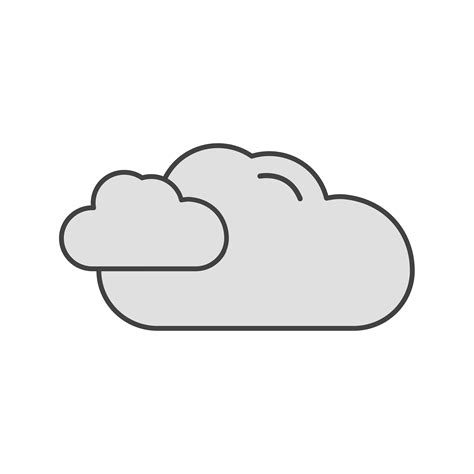 Vector Cloud Icon 336983 Vector Art At Vecteezy