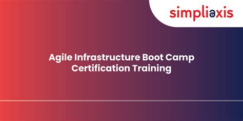 Unlock Success With Agile Infrastructure Bootcamp Training In Portugal
