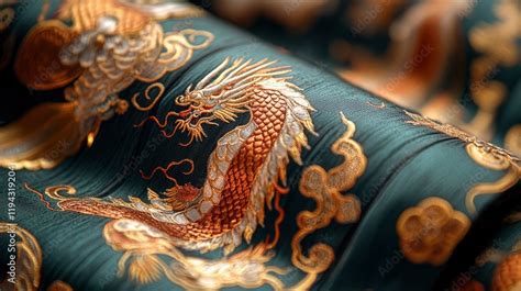 Golden Luxurious Scrolls With Intricate Designs Of Dragons And