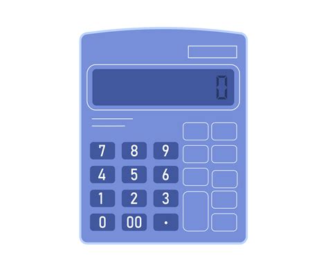 Simple Calculator Vector Design Isolated On White Background Design Element 33086750 Vector Art