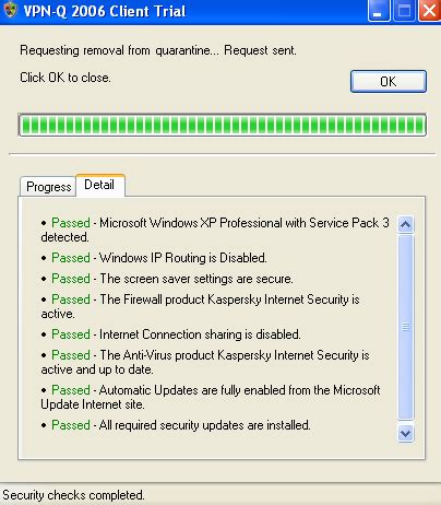 A Quick Overview Installation Initial Config On ISA VPN Client Package Default Security Checks