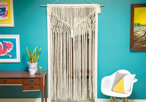 DIY Macrame Curtain Makeful