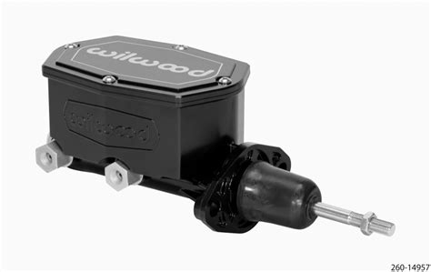 Wilwood Compact Tandem Master Cylinder 78in Bore With Pushrod