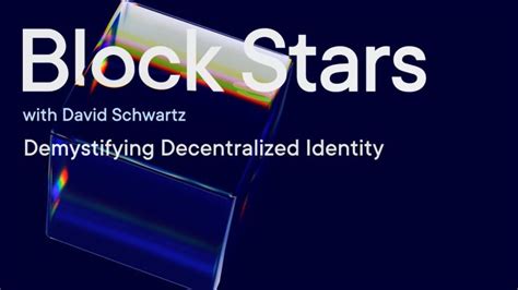 Geoff R On Linkedin Demystifying Decentralized Identity