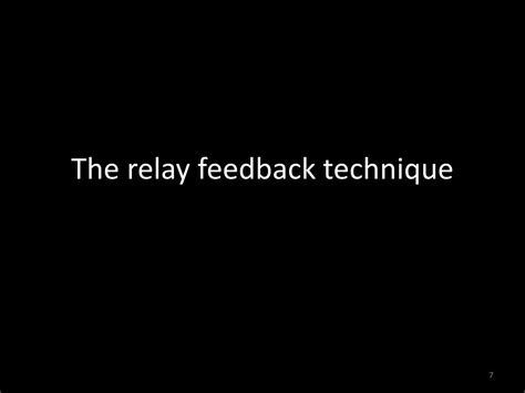 Ppt Fractional Order Relay Feedback Experiments For Mimo Process Identification And Decoupling