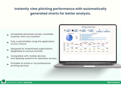 Pitching Chart Excel Template Best Templates