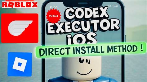 direct install codex executor mobile new v2 674 for roblox on ios best roblox executor iphone