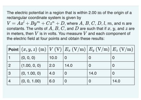 Solved Part A Use The Data In The Table To Calculate