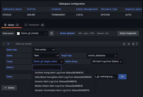 Browse Enterprise Manager Metrics