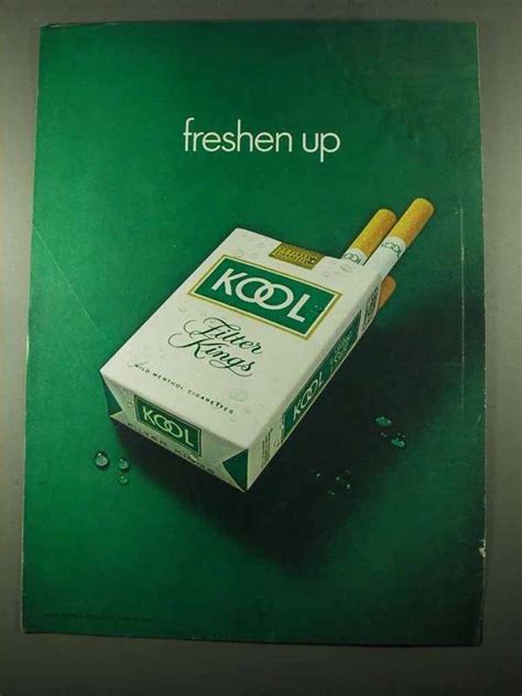 Kool Cigarettes Green Pack