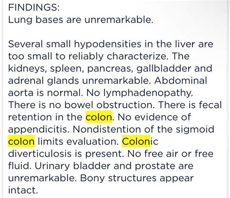 Ct Scan Abdomen And Pelvis Results Concerning Feedback R Guthealth