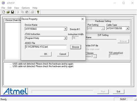 Erasing And Programming The ATF CPLD Hackup Net