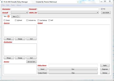 Github Thamermahmoud Firewall Policy Manager Facilitate The Adding Of The Policies And Its