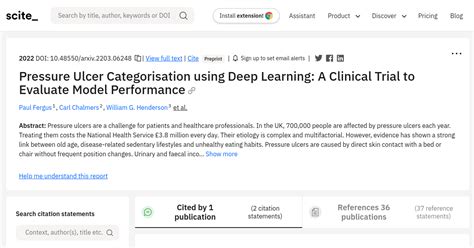 Pressure Ulcer Categorisation Using Deep Learning A Clinical Trial To