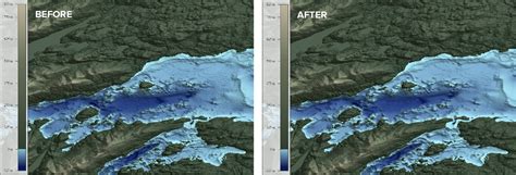 integrating topographic and bathymetric data for high resolution