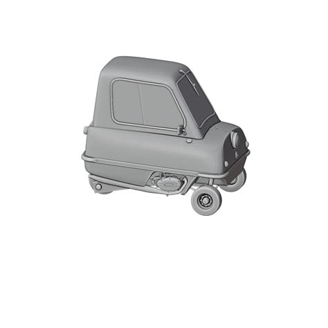 🚗 1960s Peel P50 3d Model・ Stl File For 3d Printing・cults