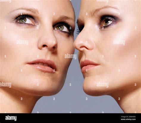 Model Released Identical Twin Sisters Genetically Identical Monozygotic Twins Arise When A