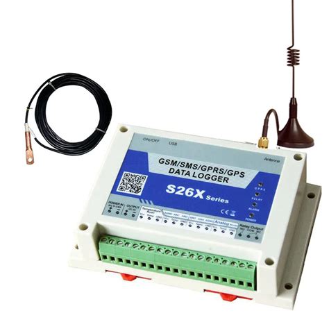 Gsm Temperature Data Logger Acdc Power Status Monitoring Alarm