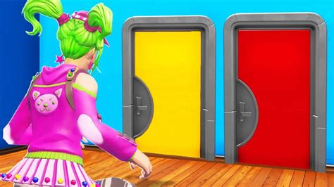 Choose The Right Door 8671 0136 5402 By Ladiff Fortnite Creative Map