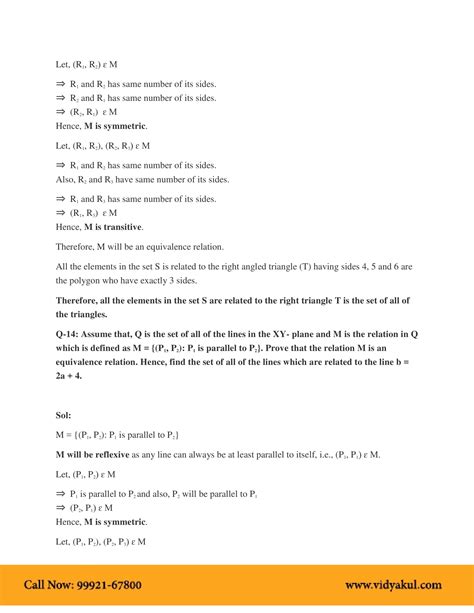 Class 12th Math Relation And Function Ncert Solution Cbse 2023