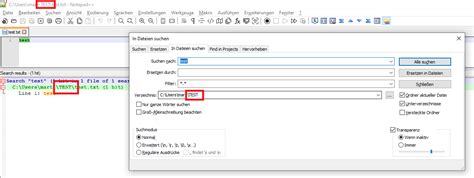 Find In File Use Entered Path Case Insensitive Notepad Community