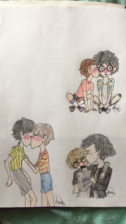 Drawings Reddie Byler And Boreo Kisses Wattpad