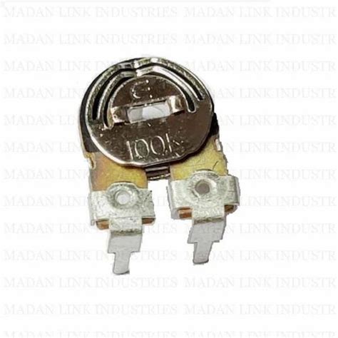 Imported 100k Preset Potentiometer Trimmer Trimpot Horizontal 100