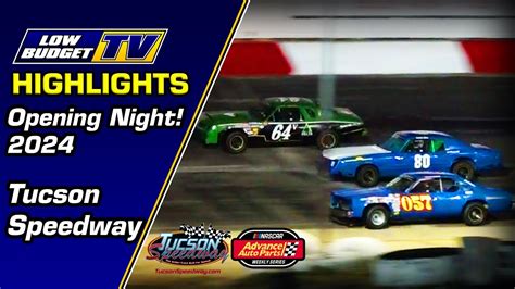 Highlights Tucson Speedway Opening Night 2024 Youtube