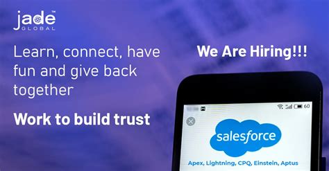 Jade Global On Linkedin Jadeglobal Careersatjade Hiring Salesforce Salesforceexpertise…