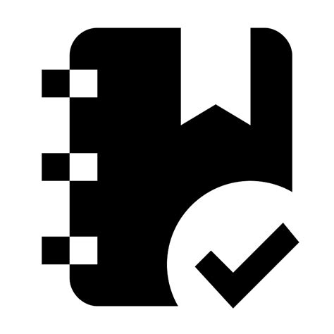 Notebook Check Icon Free Download Transparent PNG Creazilla