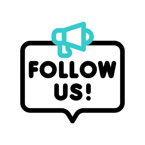 Follow Us Animated Icon Free Social Media Animated Icon