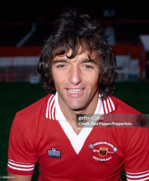 Lou Macari Of Manchester United At Old Trafford In Manchester News Photo Getty Images