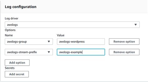 Use The Awslogs Log Driver Aws Batch