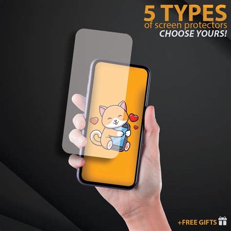 Iphone Hydrogel Screen Protector Etsy