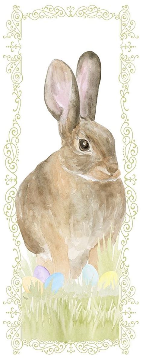Vintage Easter Vertical I By Tara Reed 10 X 24 Posterazzi