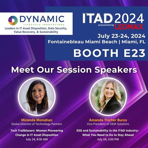 dynamic lifecycle innovations on linkedin 🌟join us today at the itad summit 2024 🌟 we re live
