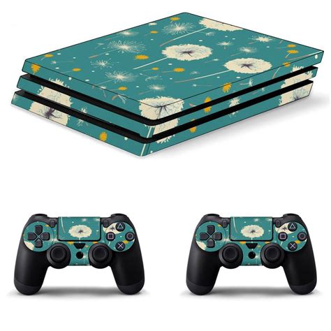 Dandelions Flying Ps4ps4 Props4 Slim Skin Sticker For Console And