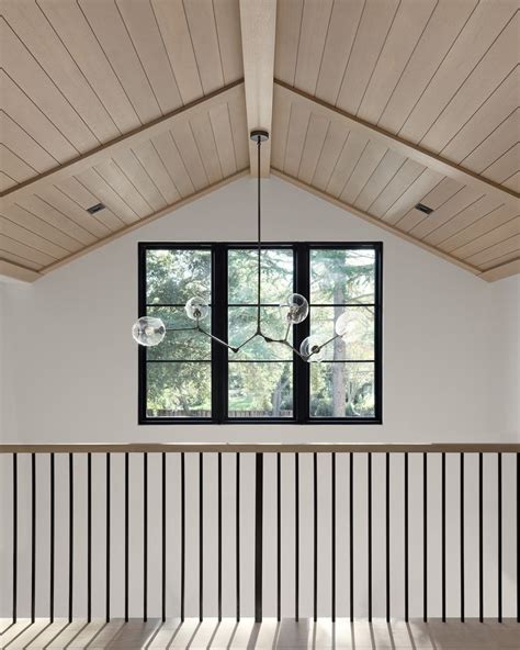 Warm Modern Vaulted Ceiling Modern Entry San Francisco By Zaharias Design Houzz