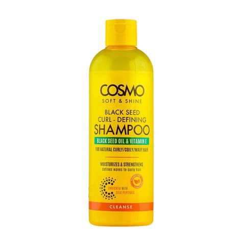 Cosmo Soft And Shine Black Seed Curl Defining Shampoo Cleanse 480ml
